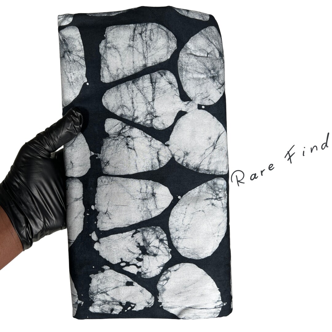 African Adire Batik Hand Design and Dyed 100% Cotton 4.6 Yards ...