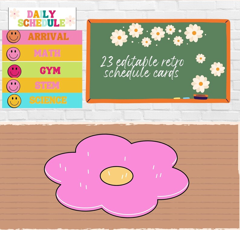 RETRO Classroom Decor Bundle | Retro Classroom Decor | Retro Printable ...