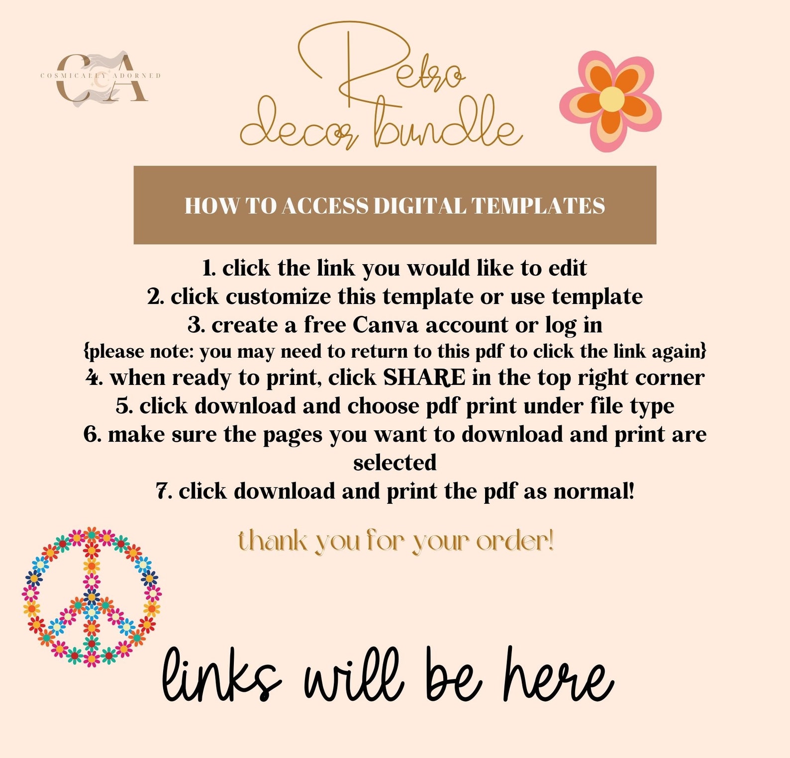 RETRO Classroom Decor Bundle | Retro Classroom Decor | Retro Printable ...