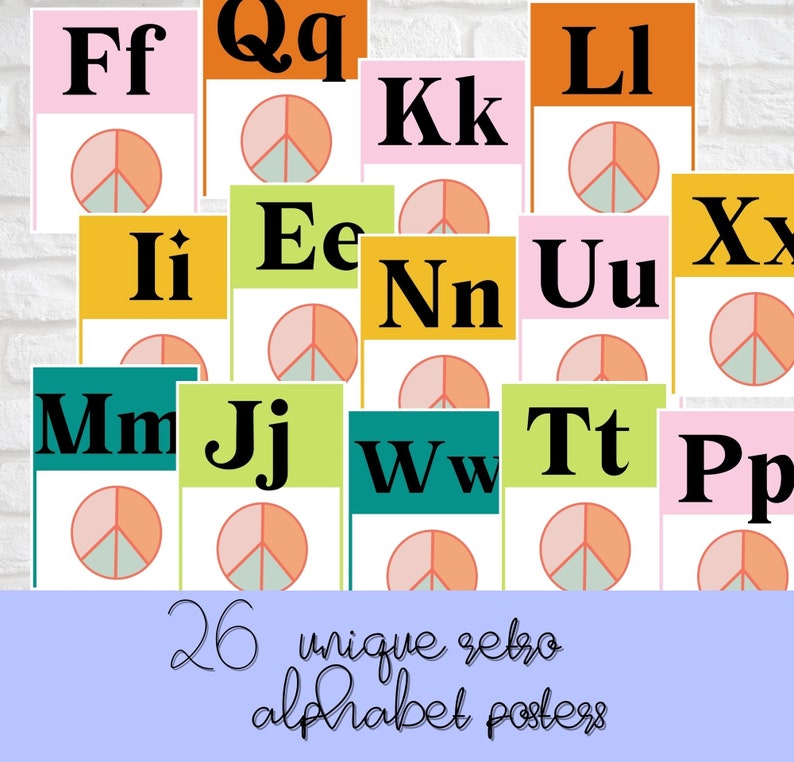 RETRO Classroom Decor Bundle | Retro Classroom Decor | Retro Printable ...