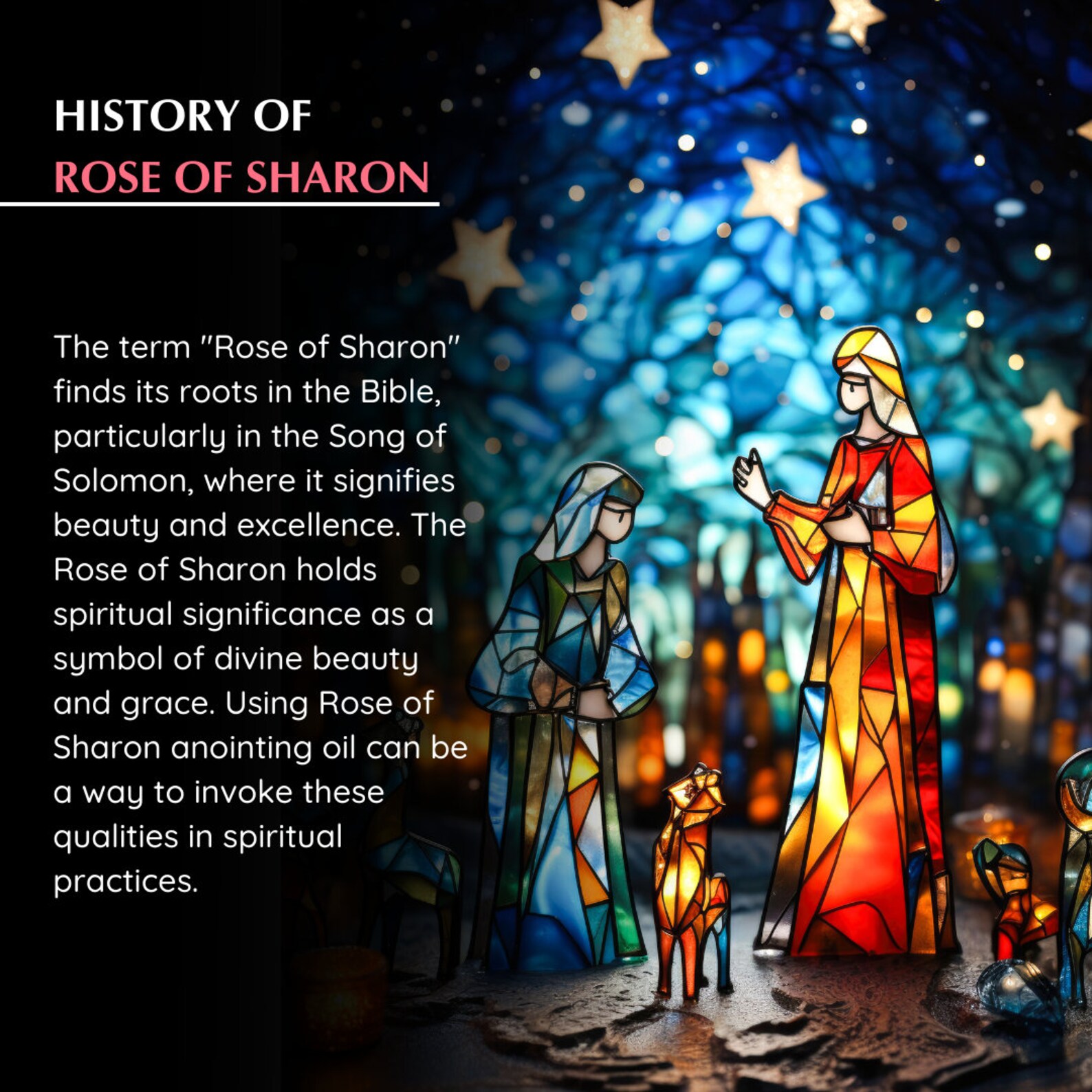 Rose of Sharon – Biblical Prayer Oil, Christian Blessing Oil, Holy Oil ...