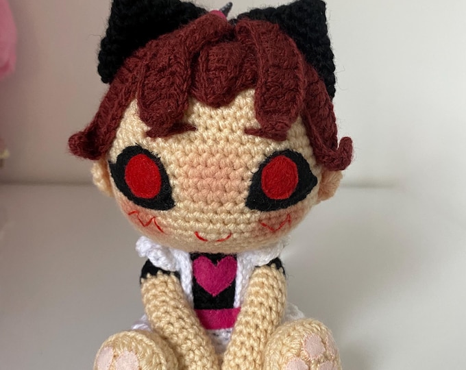 Marvel Rivals Inspired Gambit Plush/key Chain/crochet Gambit Plush ...