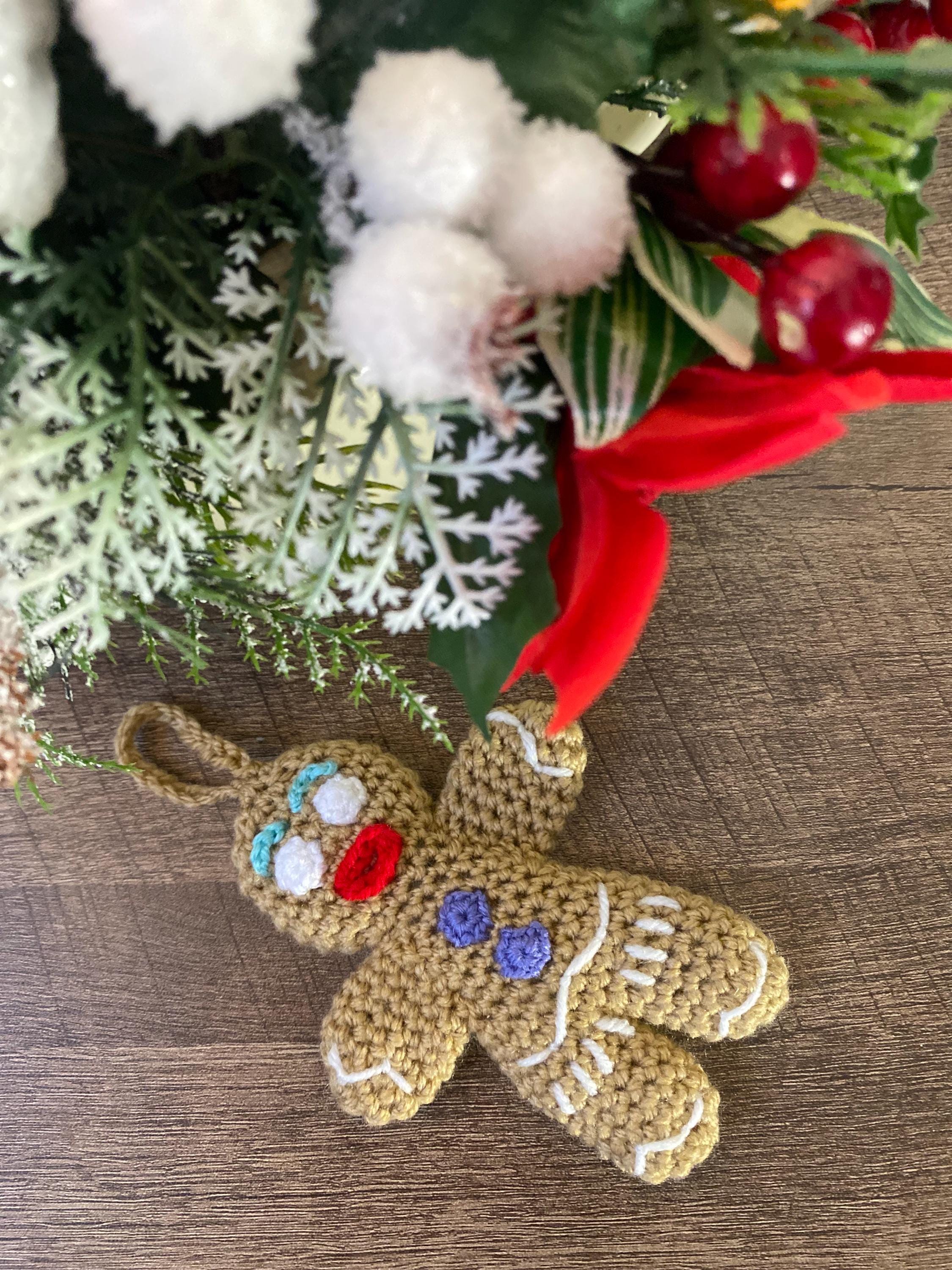 Gingerbread Man #shrek Inspired Gingerbread Man # Christmas Decoration ...