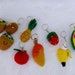 Felt Vegetableskeychain, Woolfelted Cabbage, Pumpkin, Peas, Corn ...