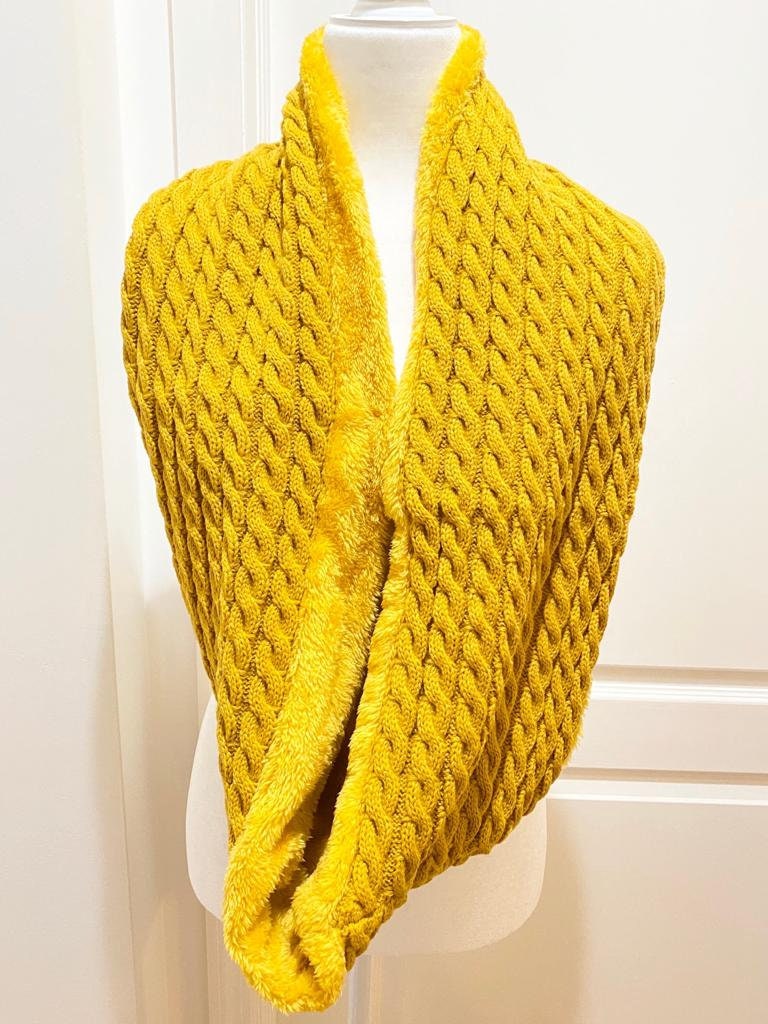 Winter Two Way Scarf With Soft Lining Non Itchy Loop Scarf - Etsy