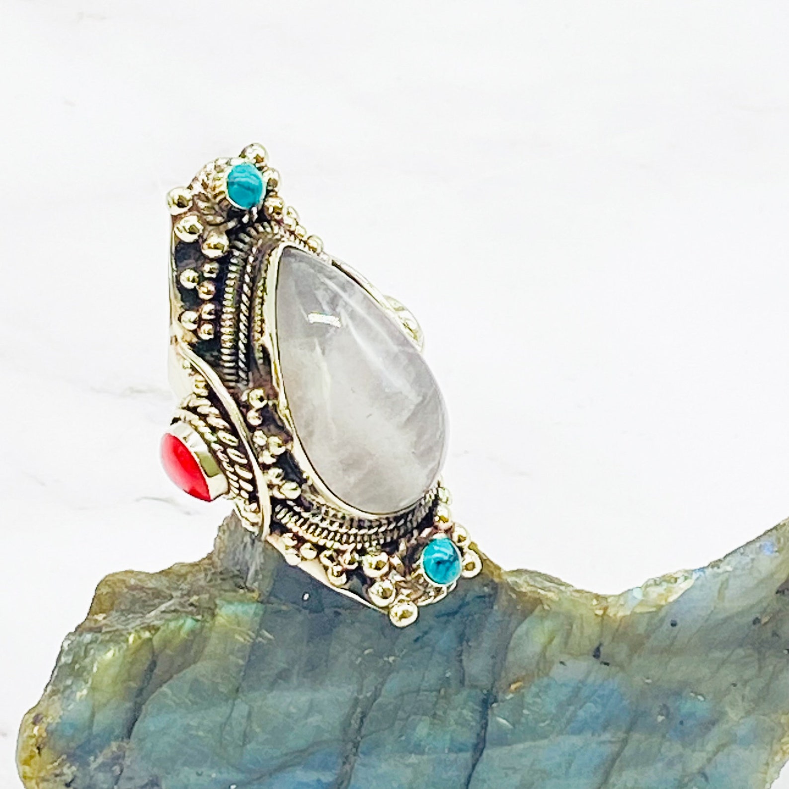 Handmade Chunky Rings, Bohemian Jewelry, Handmade Jewelry, Ethnic ...