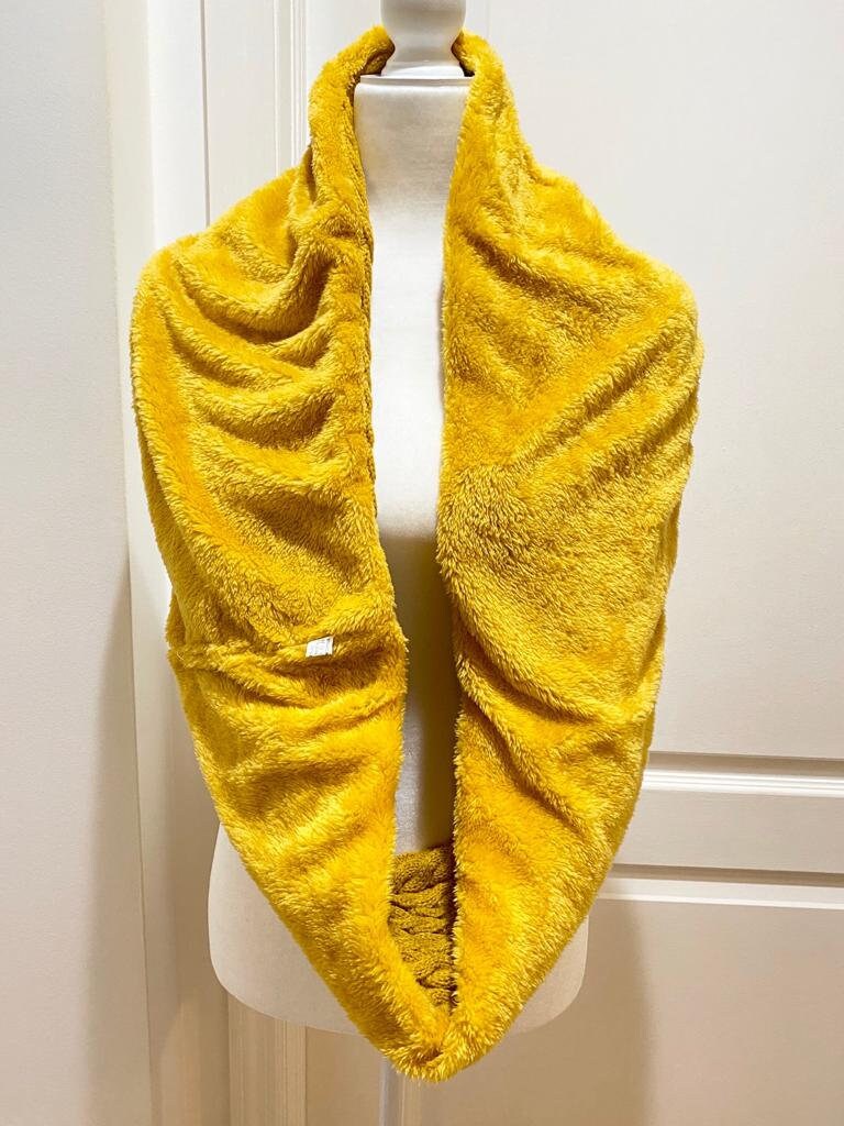 Winter Two Way Scarf With Soft Lining Non Itchy Loop Scarf - Etsy