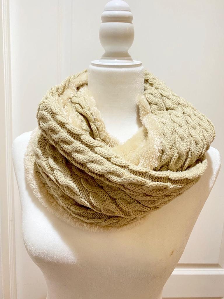 Winter Two Way Scarf With Soft Lining Non Itchy Loop Scarf - Etsy