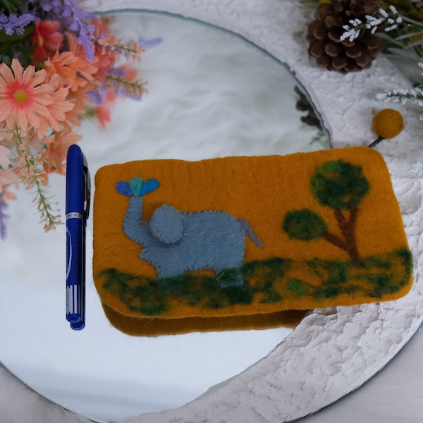 Wool Felt Wallet - Etsy