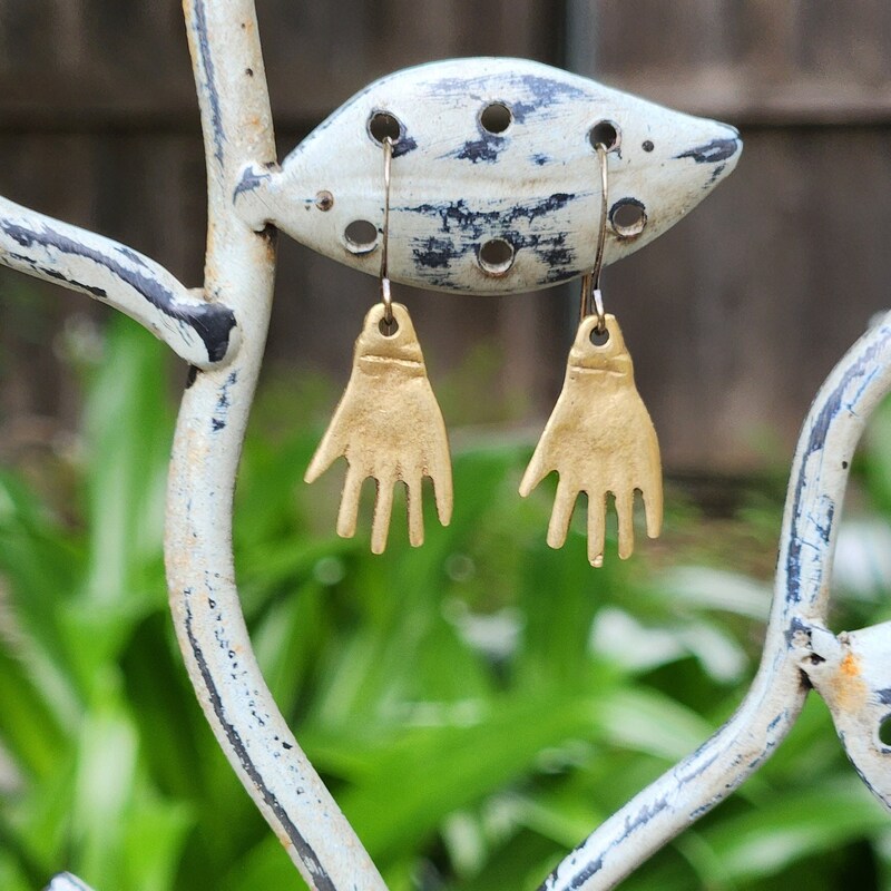 Hand Earrings - Etsy