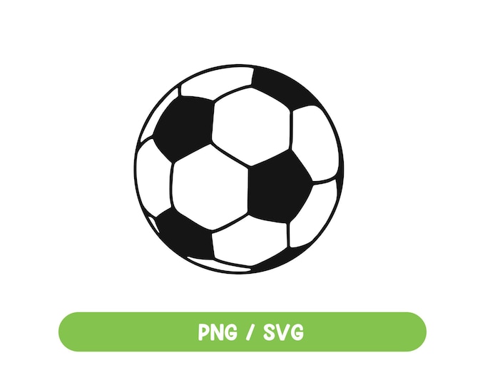 Fußball Sofort Download SVG, PNG, EPS, dxf, jpg digitaler Download ...