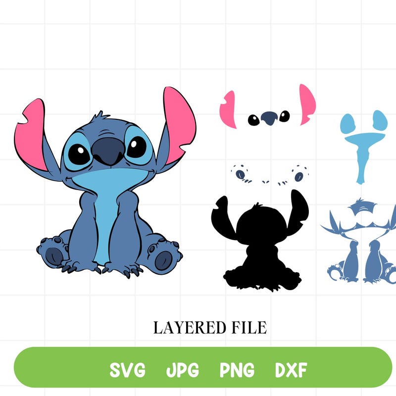 Stitch Svg - Etsy