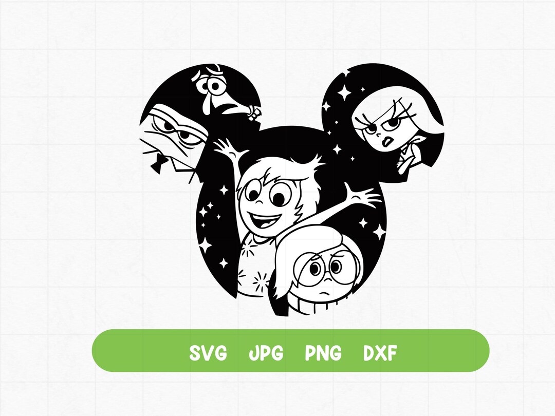 Inside Out Svg,inside Out Clipart,svg Files,inside Out Joy,inside Out ...