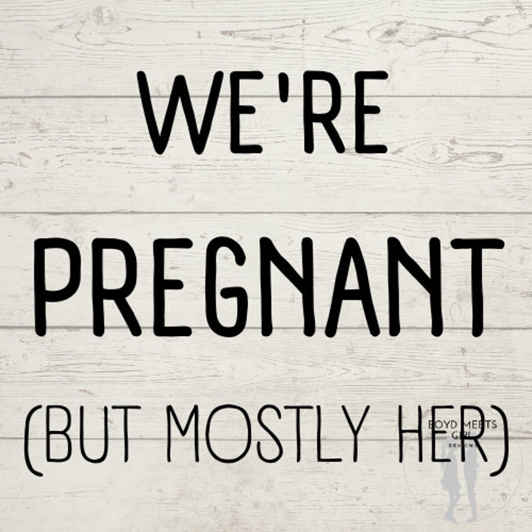 Partner Expecting SVG, Pdf, Png - We're Expecting Shirt File - Etsy