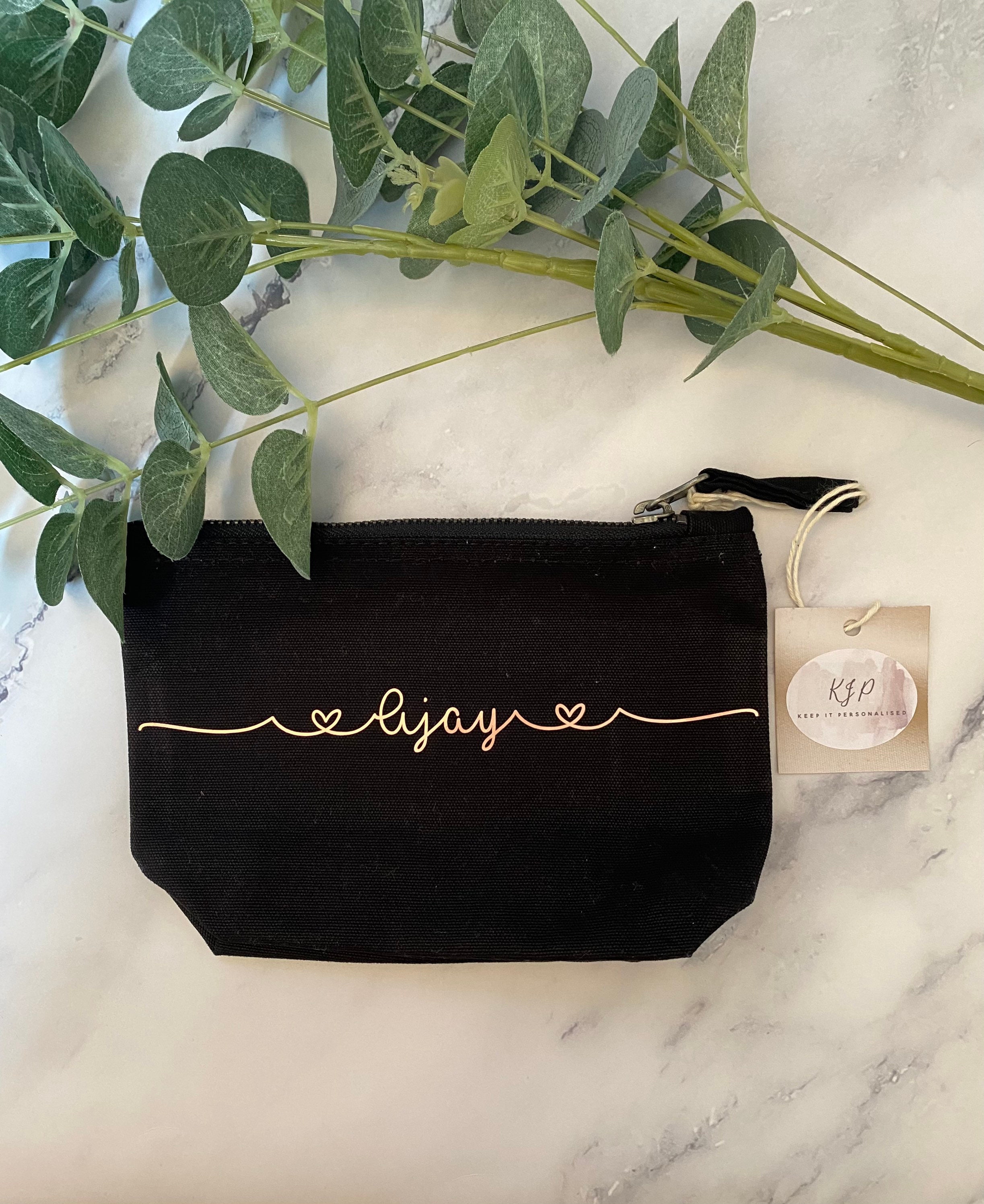 Personalised Make Up Bag Personalised Cosmetic Bag | Etsy