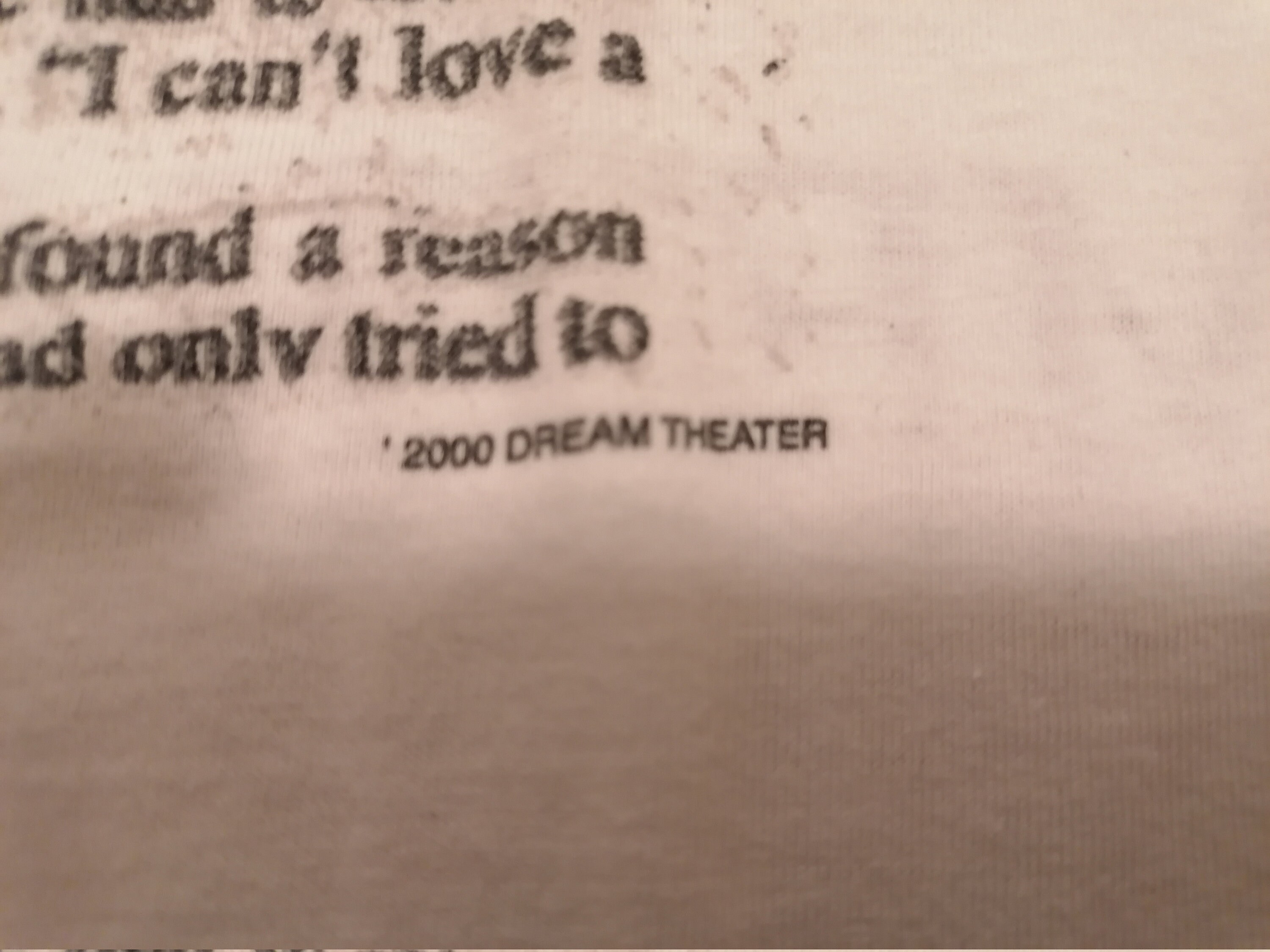 DREAM THEATER Scenes From a Memory - Metropolis 2000 TS Tool Fates ...