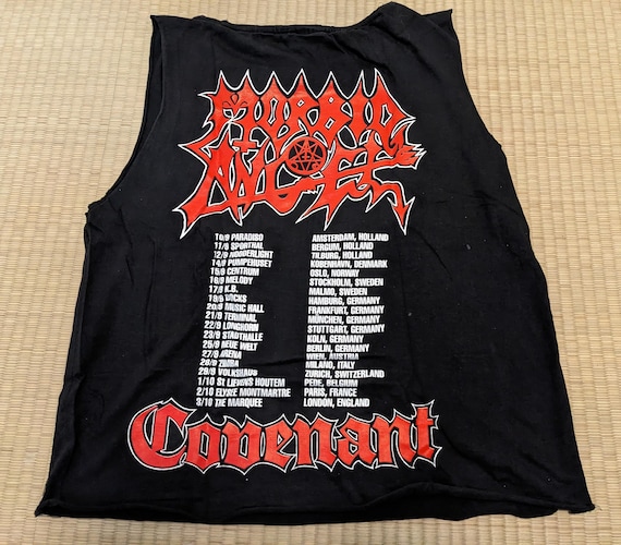 MORBID ANGEL Covenant Tour TS cut 1993 Death Broken H… - Gem