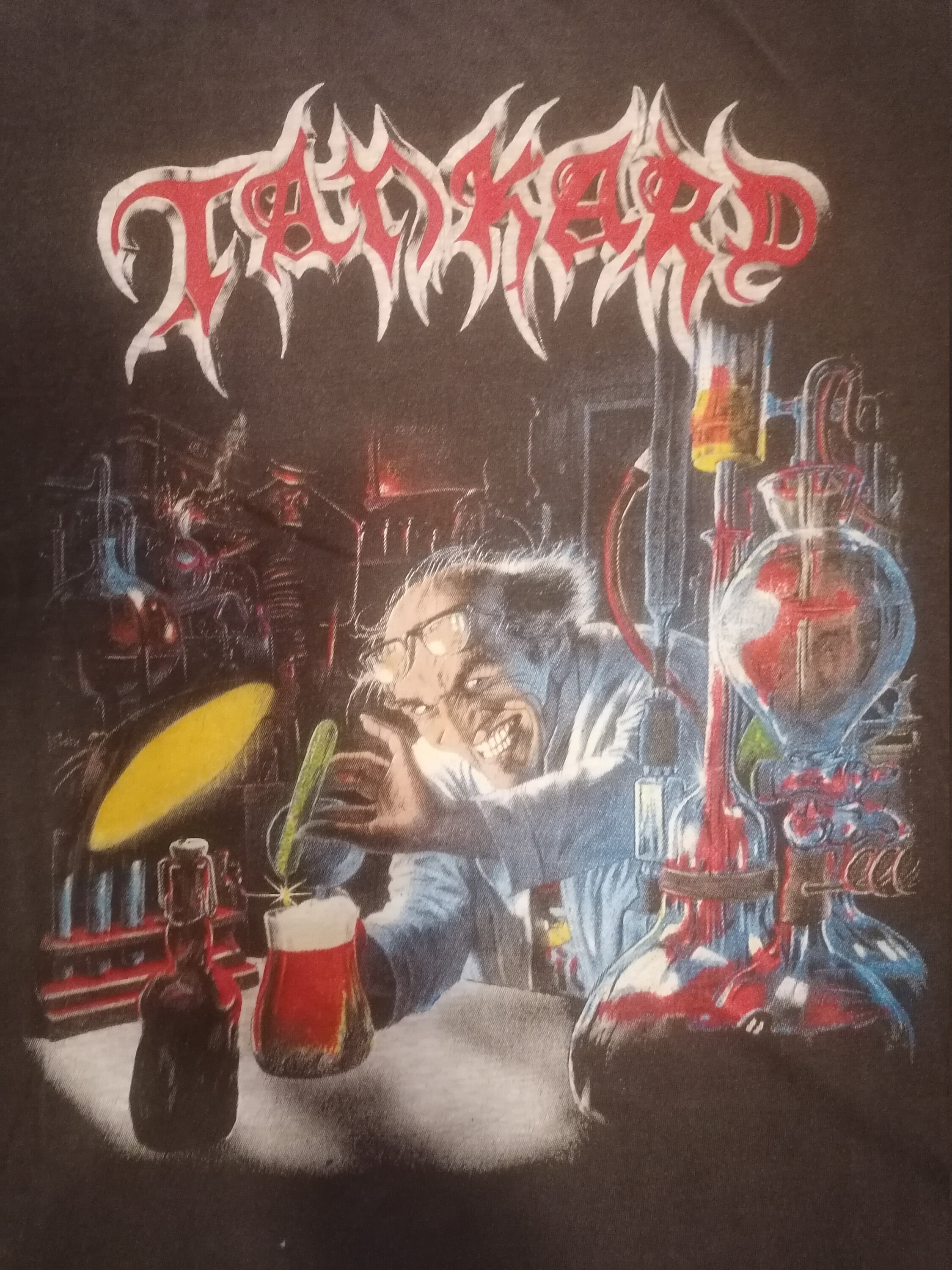 TANKARD Chemical Invasion TS 1987 Sodom Destruction Kreator Metallica ...