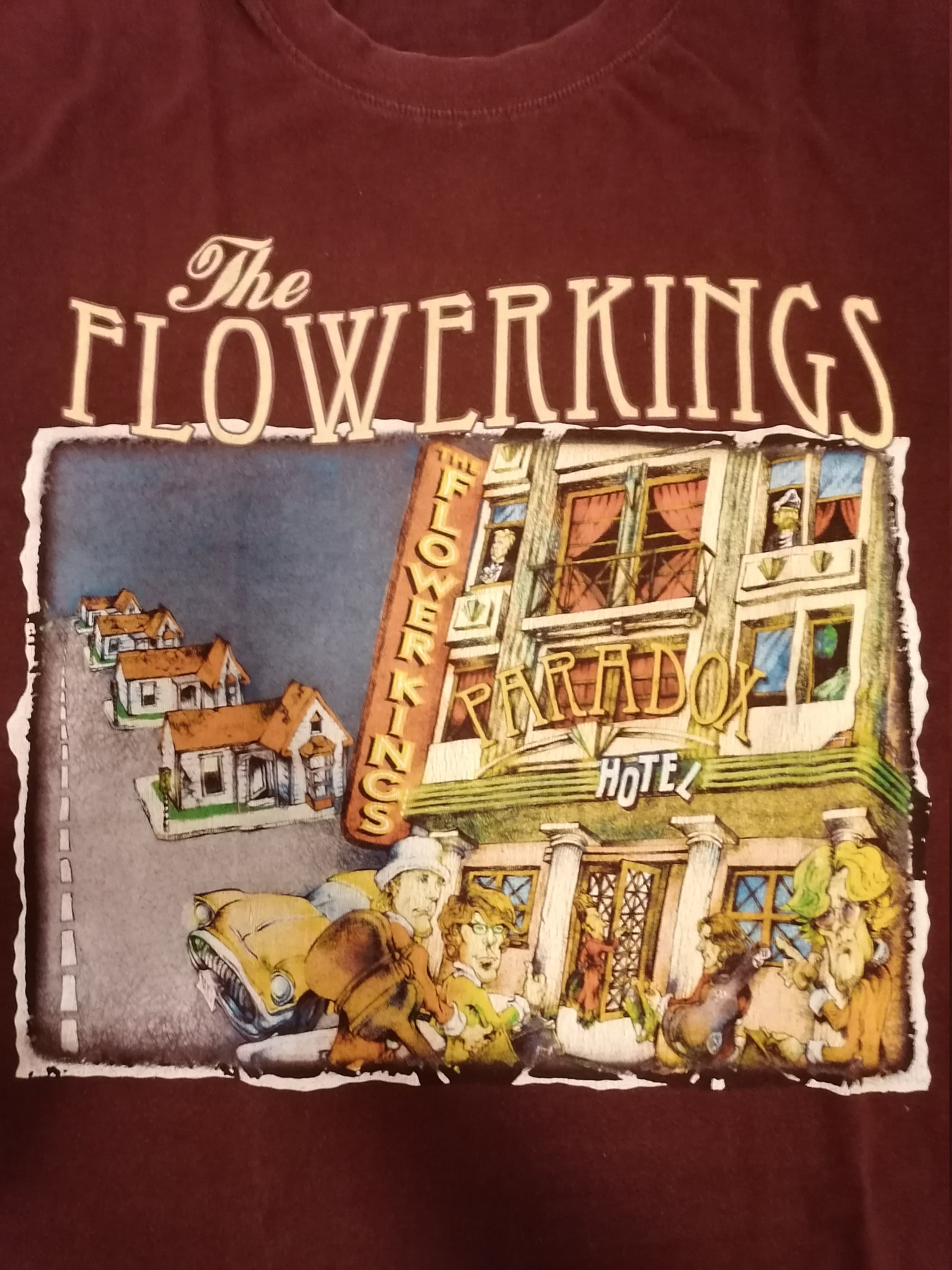 The Flower Kings Hotel Paradox Tour TS 2006 Dream Theater Rush Emerson ...