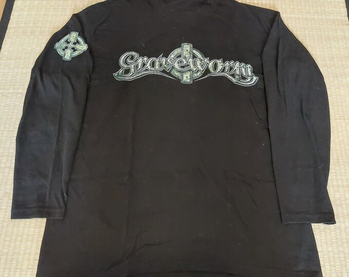 GRAVEWORM Logo LS End 90s Early 00s Dimmu Borgir Cradle Filth Emperor Covenant Old Mans Child ...
