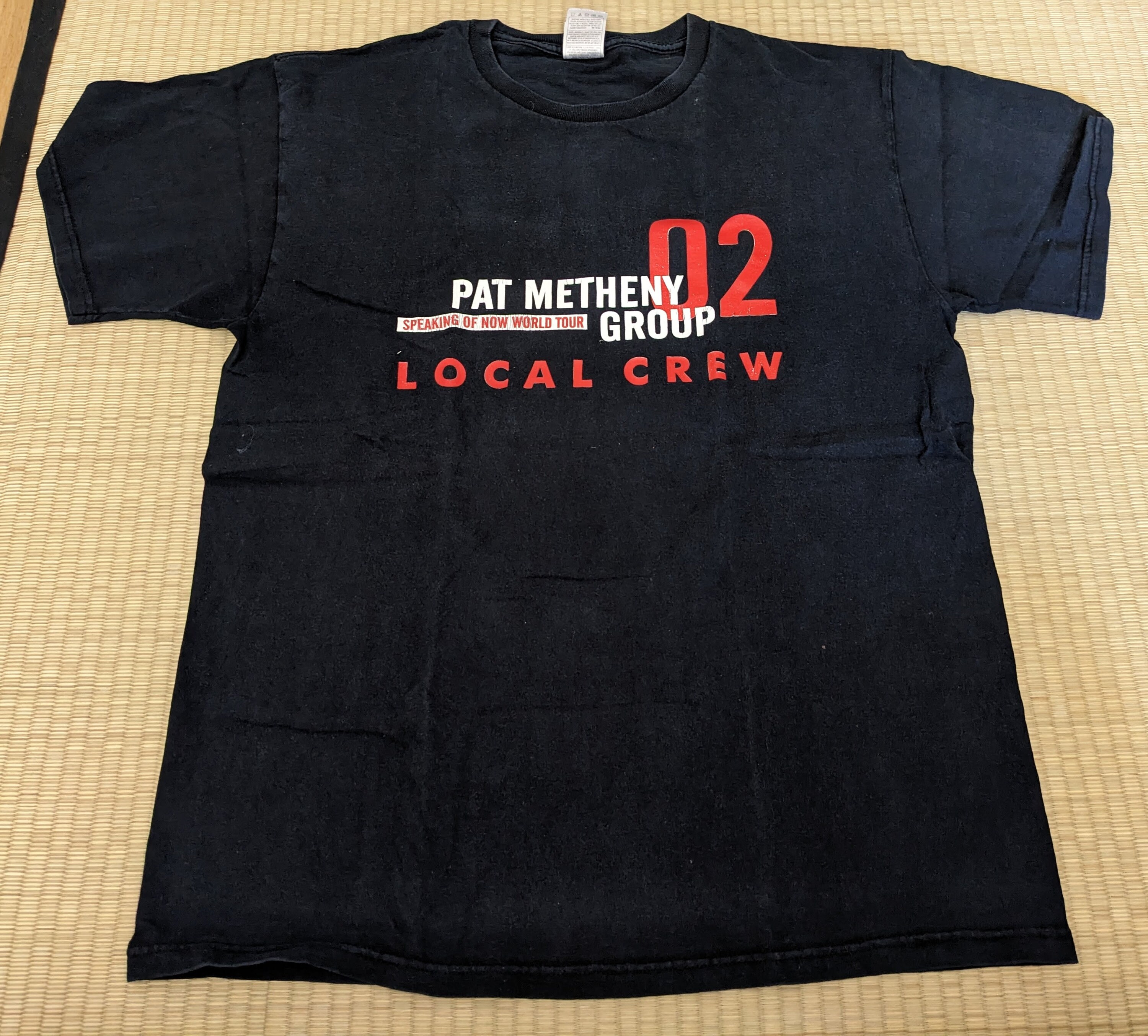 PAT METHENY Speaking of Now World Tour Crew TS 2002 Keith - Etsy