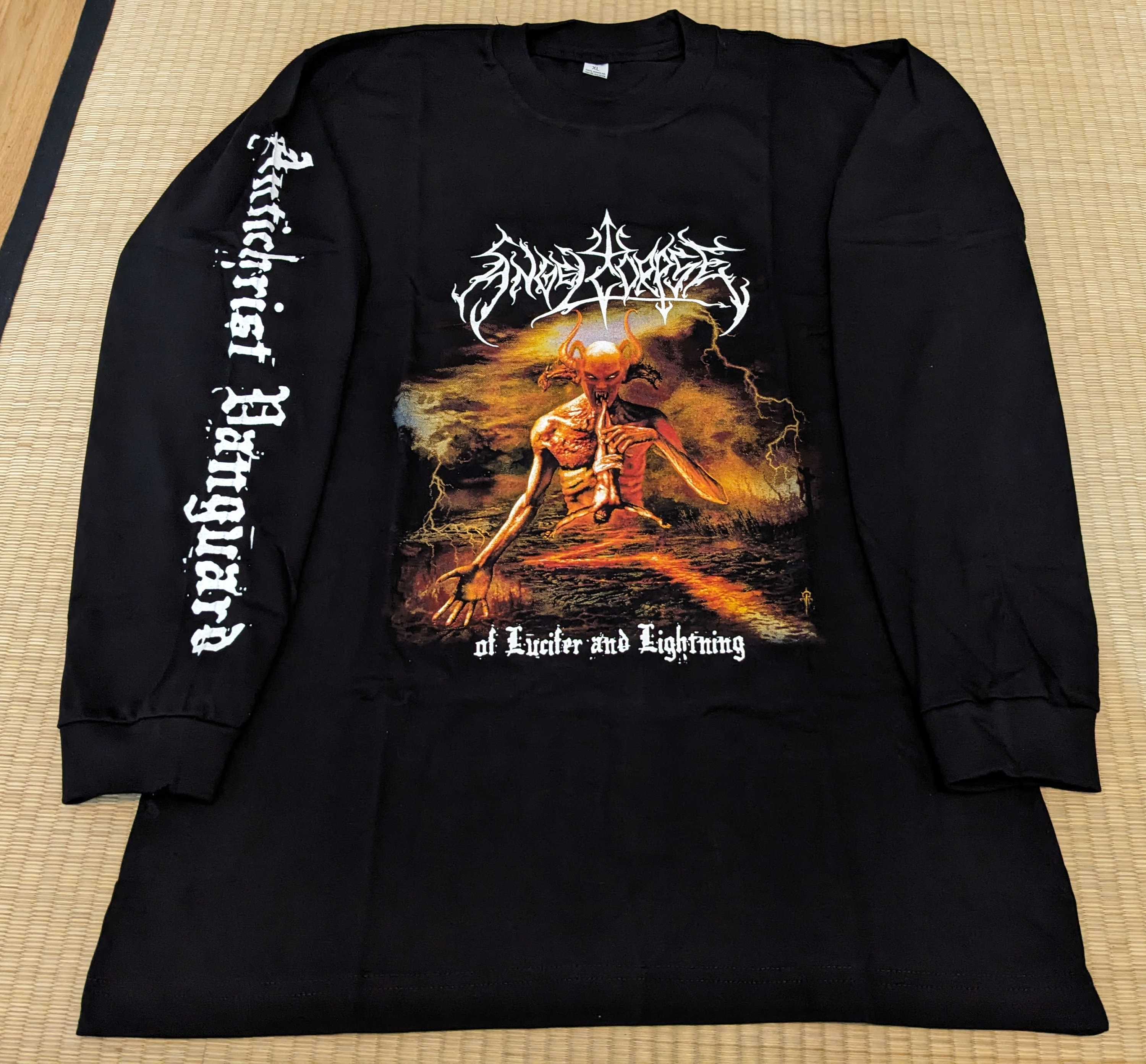 ANGELCORPSE of Lucifer and Lightning LS 2007 Hate Eternal Nile Dying Fetus Behemoth Krisiun ...