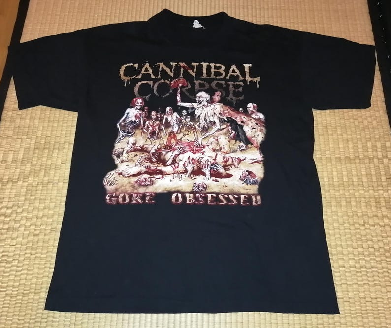 CANNIBAL CORPSE Gore Obsessed TS 2002 Suffocation Bolt Thrower Deicide ...
