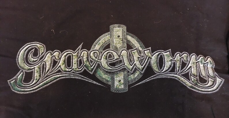 GRAVEWORM Logo LS End 90s Early 00s Dimmu Borgir Cradle Filth Emperor Covenant Old Mans Child ...
