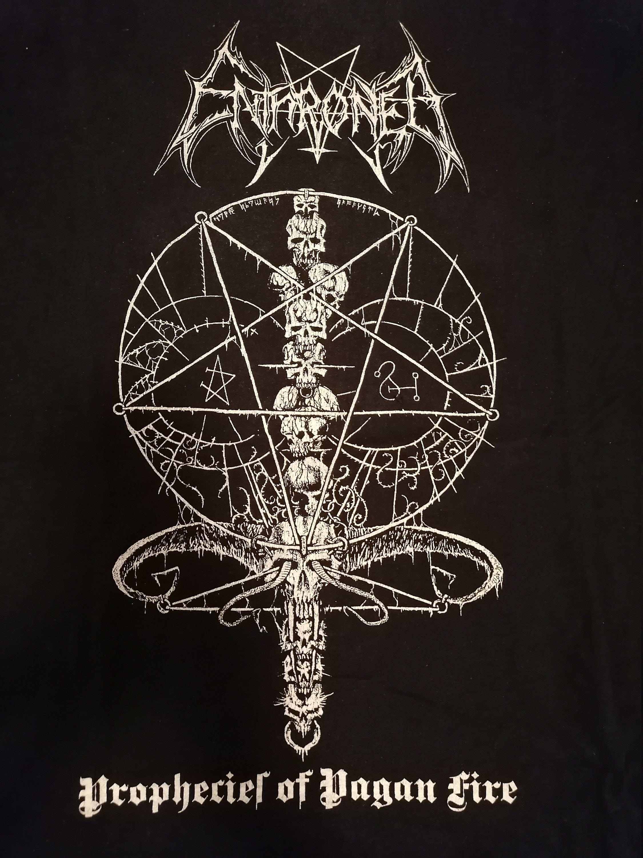ENTHRONED Prophecies of Pagan Fire TS 1995 Marduk Setherial Abigor ...