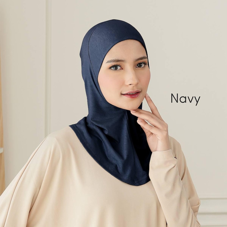 SANA Hijab Underscarf, 9 Colors Rayon Full Coverage Undercap, Inner ...
