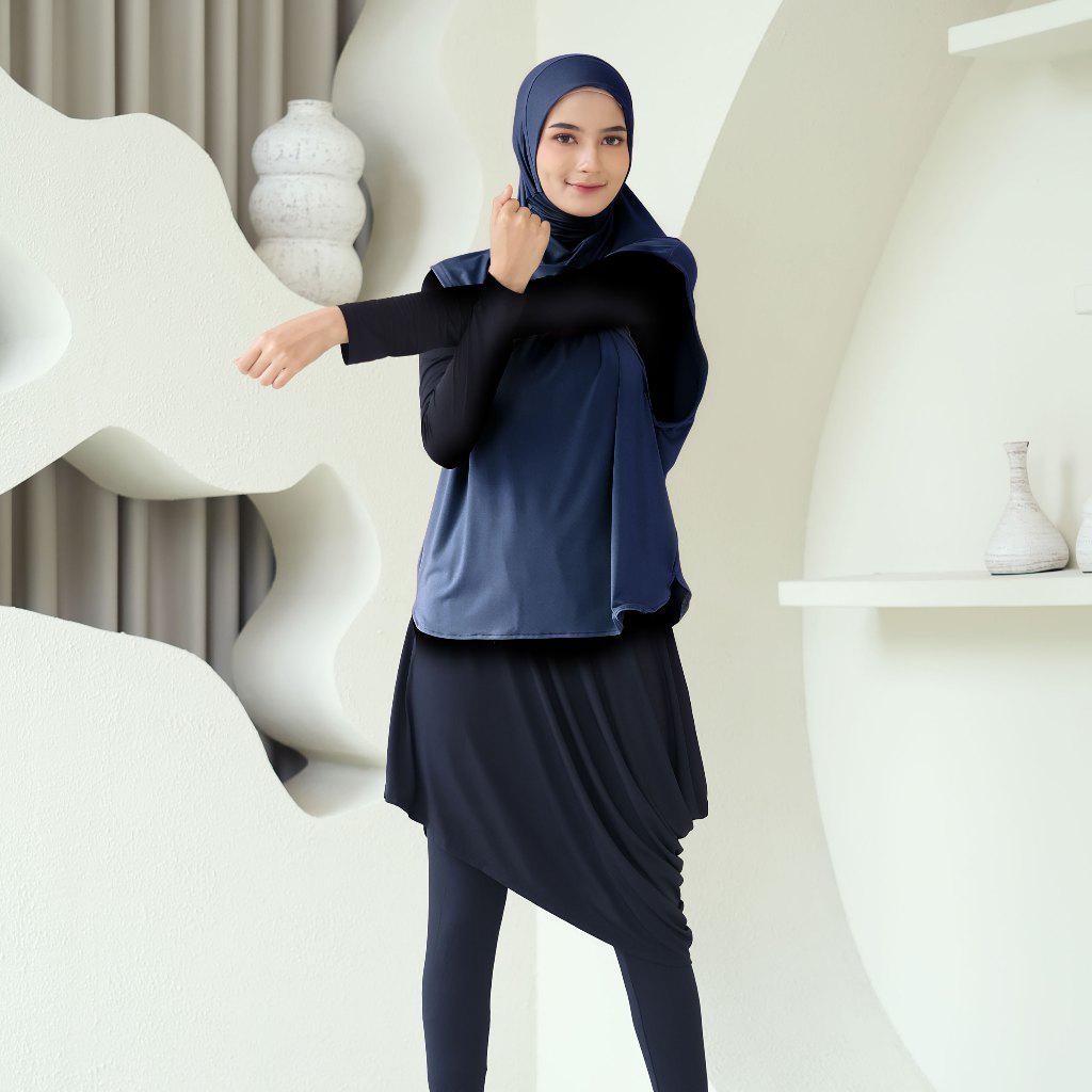 ADIRA Active Hijab Outer, Modest Sport Hijab Vest Cover Up, Muslim ...