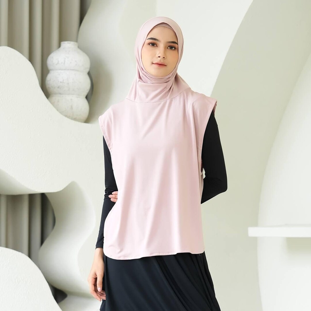 ADIRA Active Hijab Outer, Modest Sport Hijab Vest Cover Up, Muslim ...