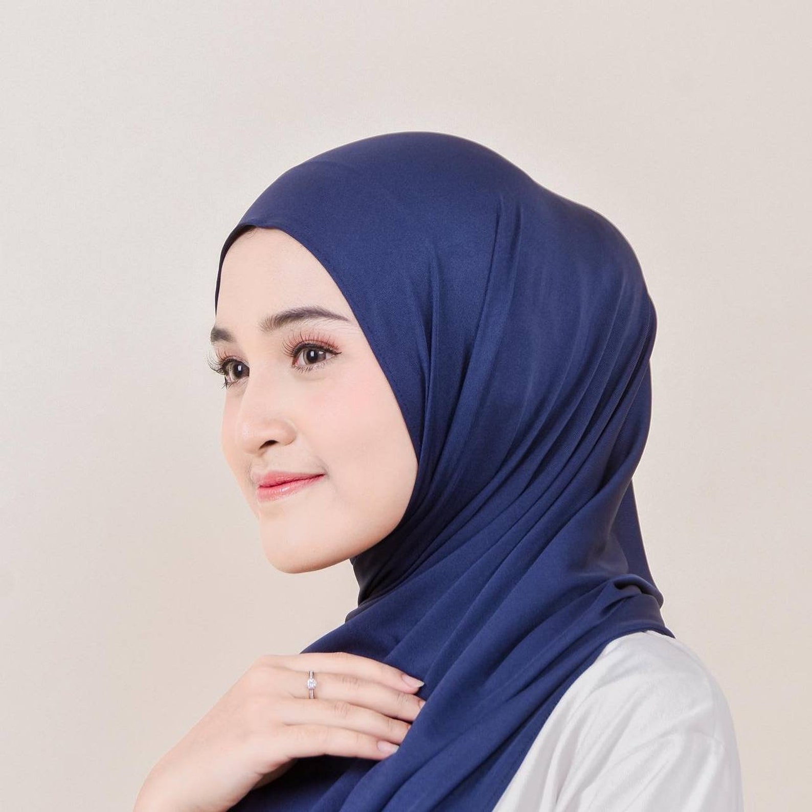 RAHILAH Instant Hijab, 12 Colors Jersey Hijab Shawl, Quick Easy Wear No ...