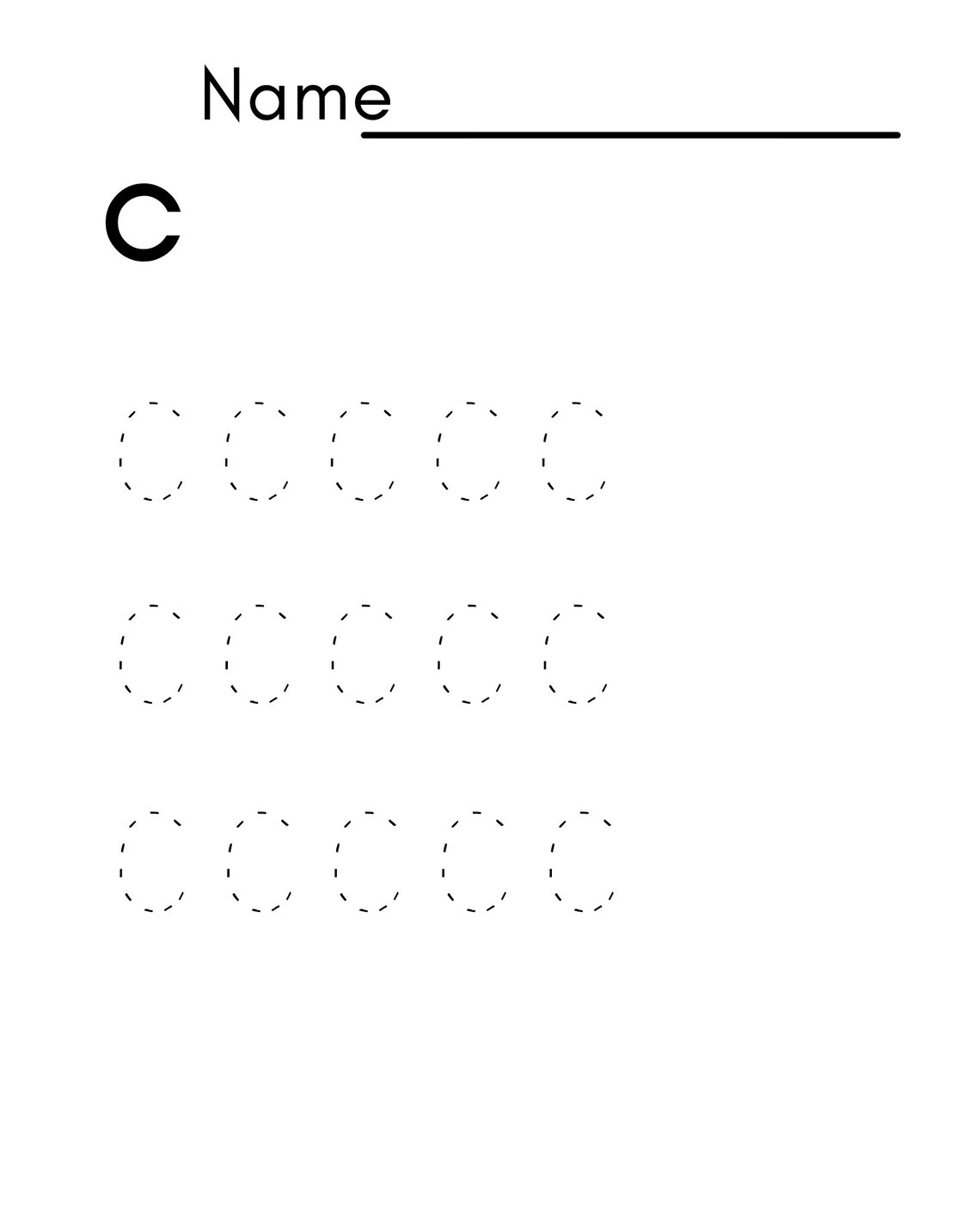 Simple Lowercase Practice Sheets - Etsy