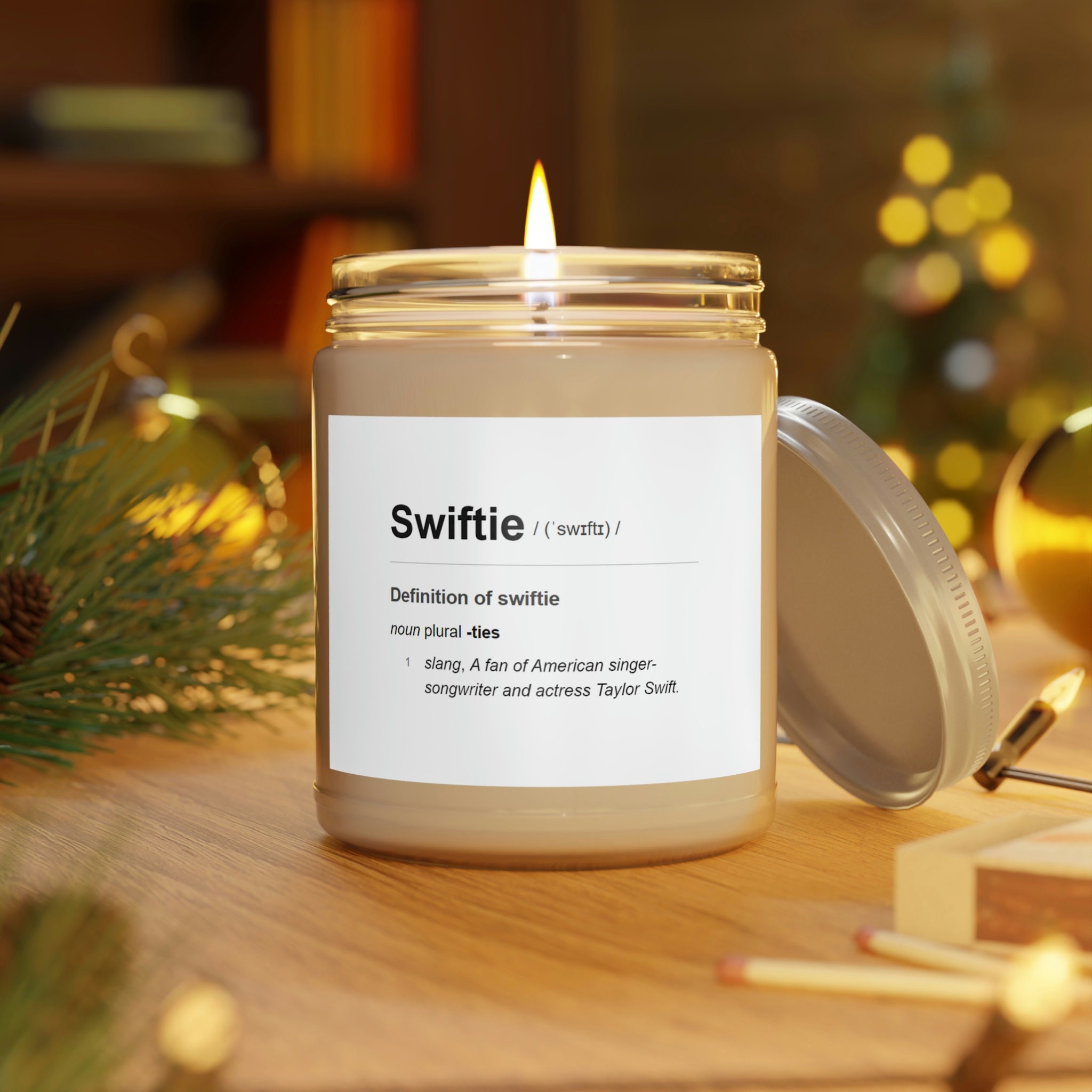 Swiftie Definition Candle Taylor Swift Scentedcandles, 9oz - Etsy