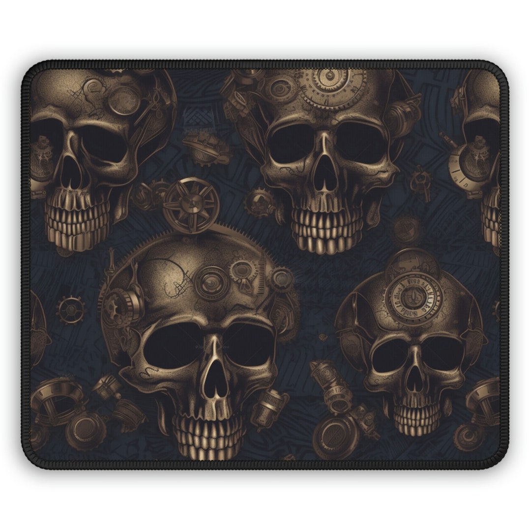 Steampunk Skulls Gaming Mouse Pad - Etsy