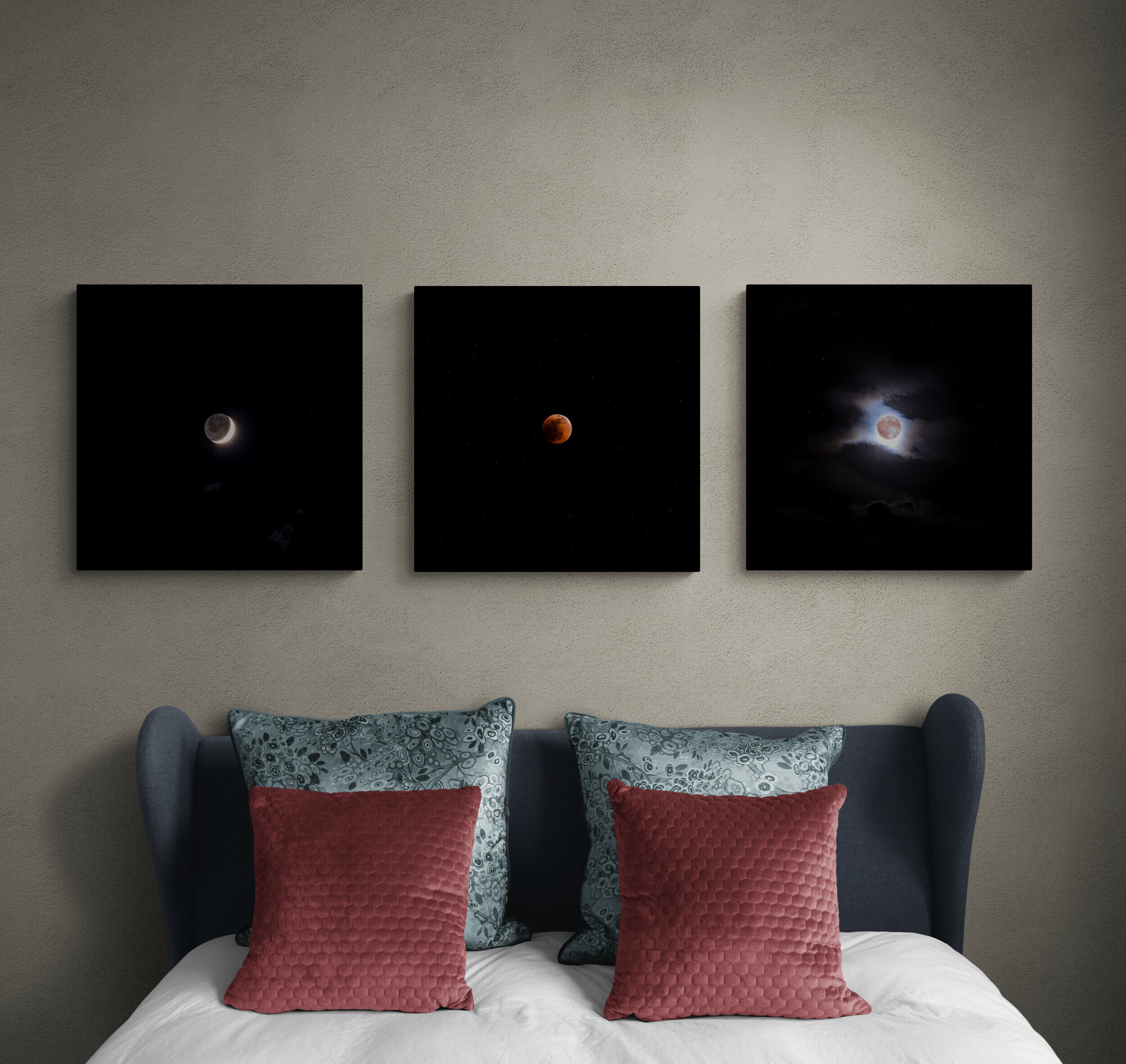 Moon Photography Photo Print Set — Maddi Barclay Photography