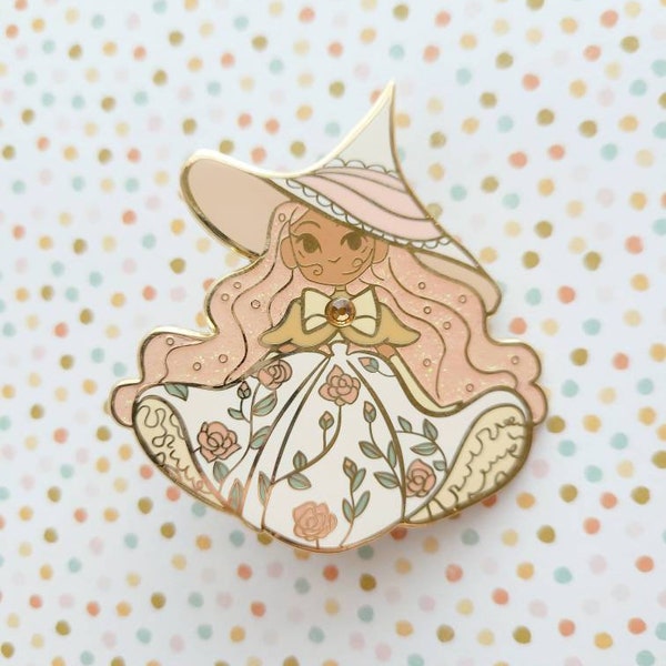 Witch Hat Enamel Pin - Etsy