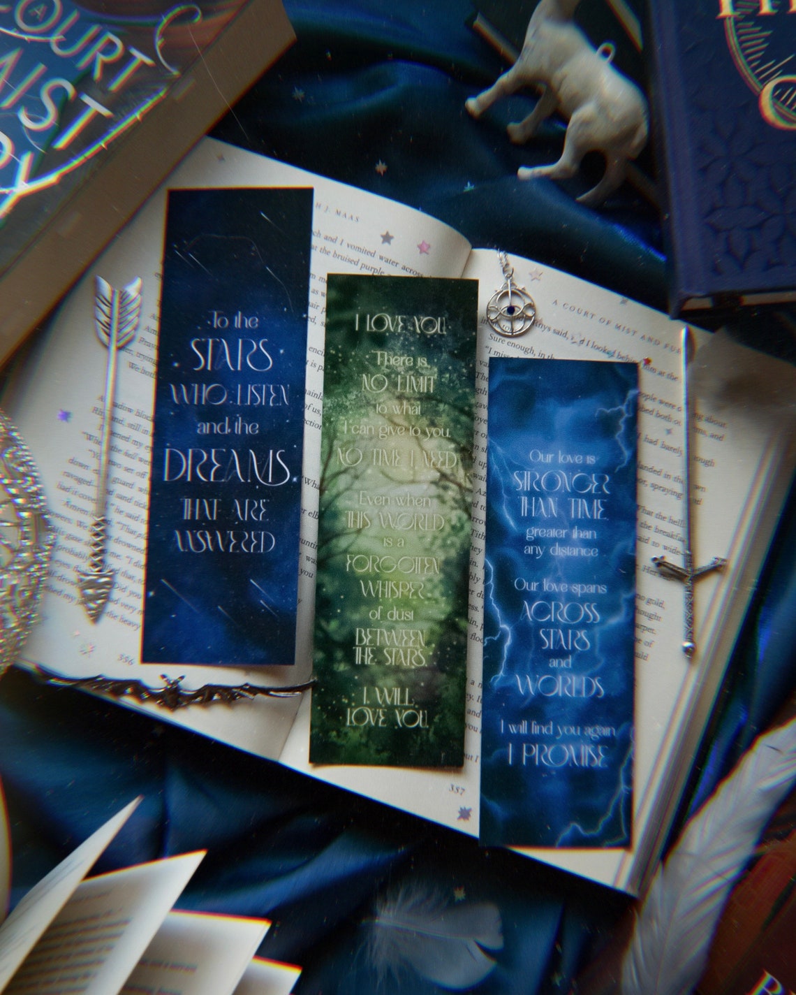 Sjm-verse Bookmark Set ACOTAR, Throne of Glass, Crescent City Sarah J ...