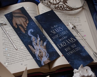 Feysand Feyre and Rhysand Bookmark, Officially Licensed Art From ACOTAR by Sarah J Maas - Etsy
