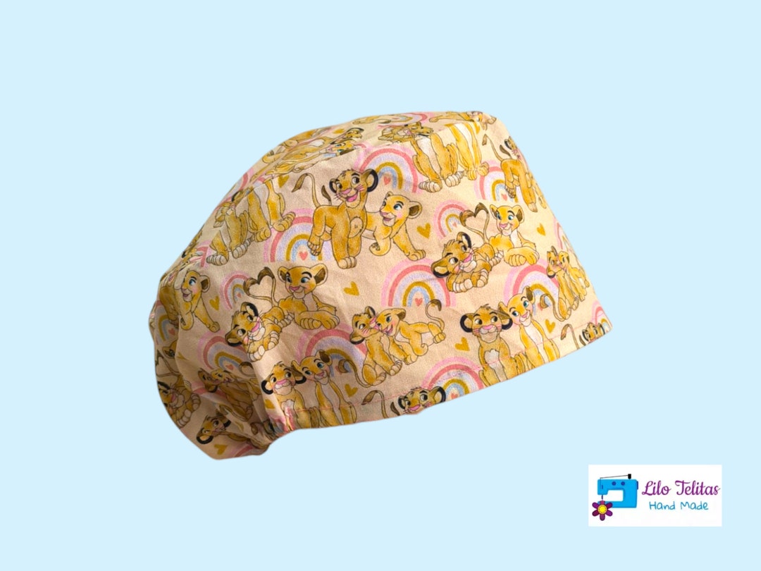 Simba Hospital Cap, Long Hair Surgical Gown, the Lion King Operating ...