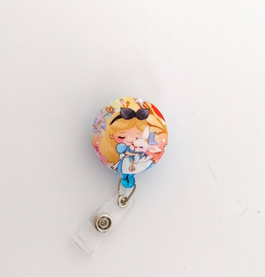 Alice Scissors Retractable Identifier Baby Alicia Keychain - Etsy