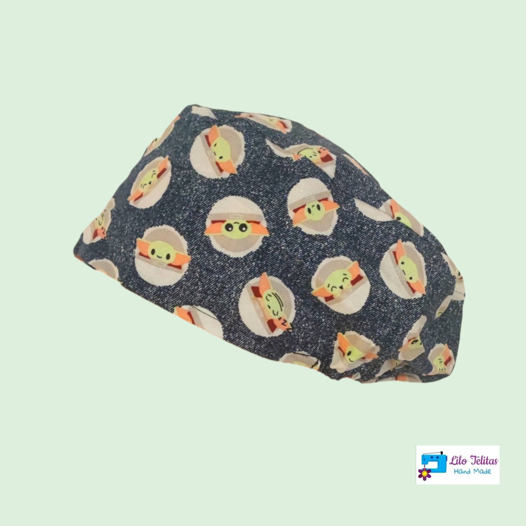 Super Heroes Operating Room Cap, Long Hair Surgical Cap, Nurse Cap ...