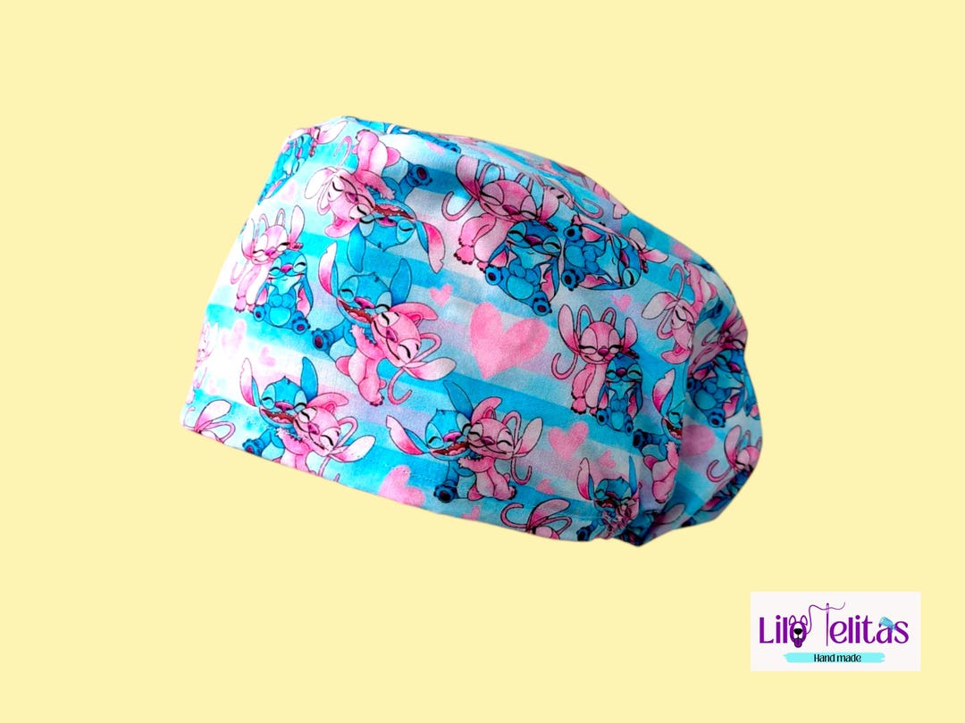 Stitch Scrub Hut, Stitch Surgical Cap for Women, Adjustable Scrub Hut ...