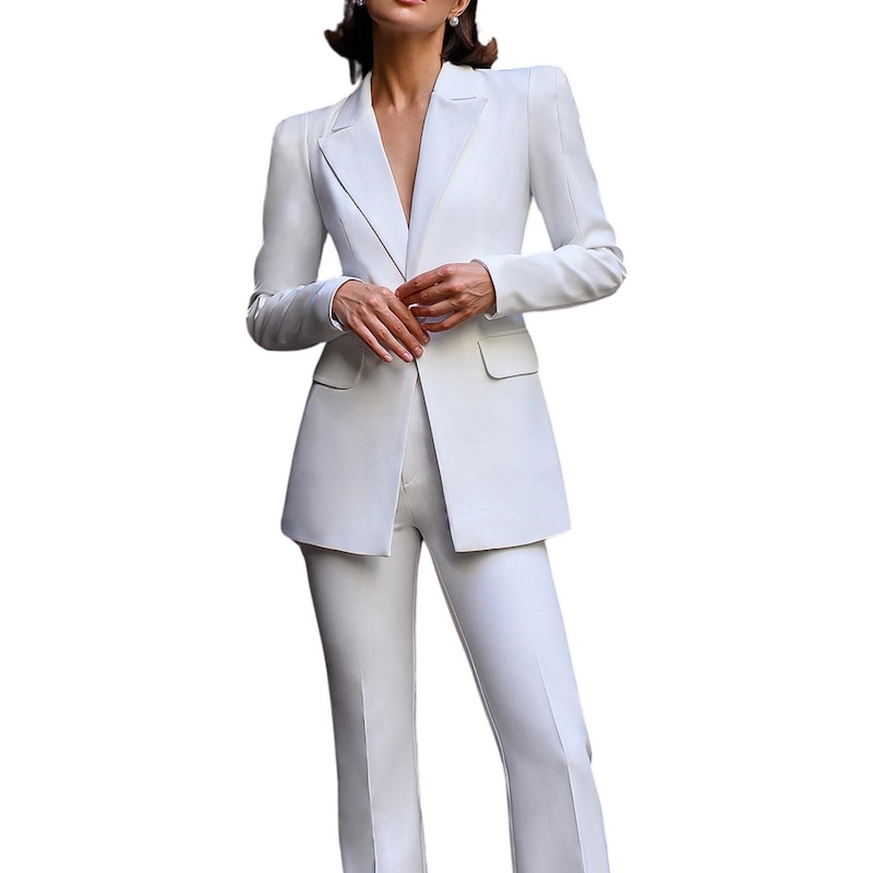 White Suit Women - Etsy