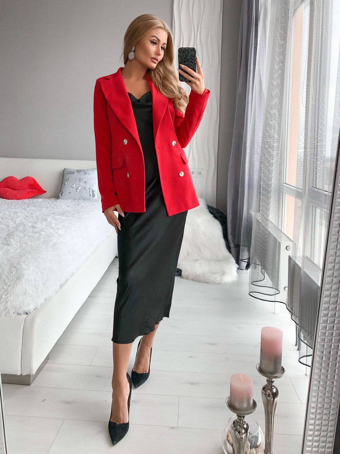Red Jacket for Women Red Wool Blazer Womens Classic Womens - Etsy