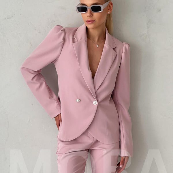 Rose Gold Suit - Etsy