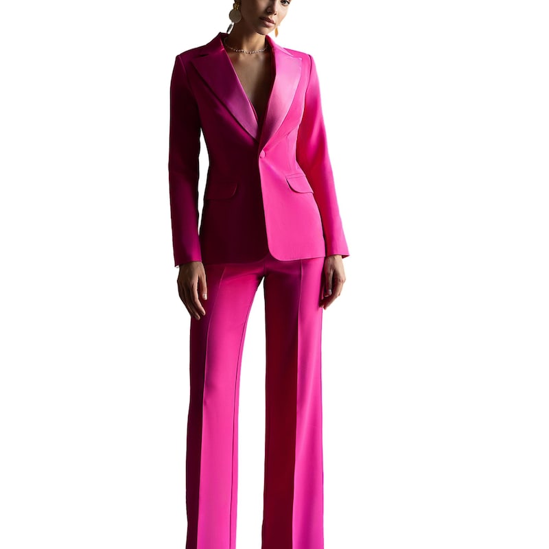 Hot Pink Formal 2 Piece - Etsy