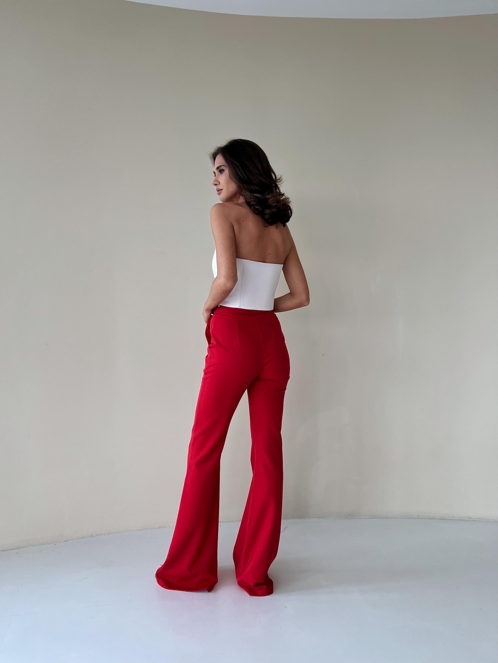 Red Bell Bottoms Pants for TALL Women Flared - Etsy