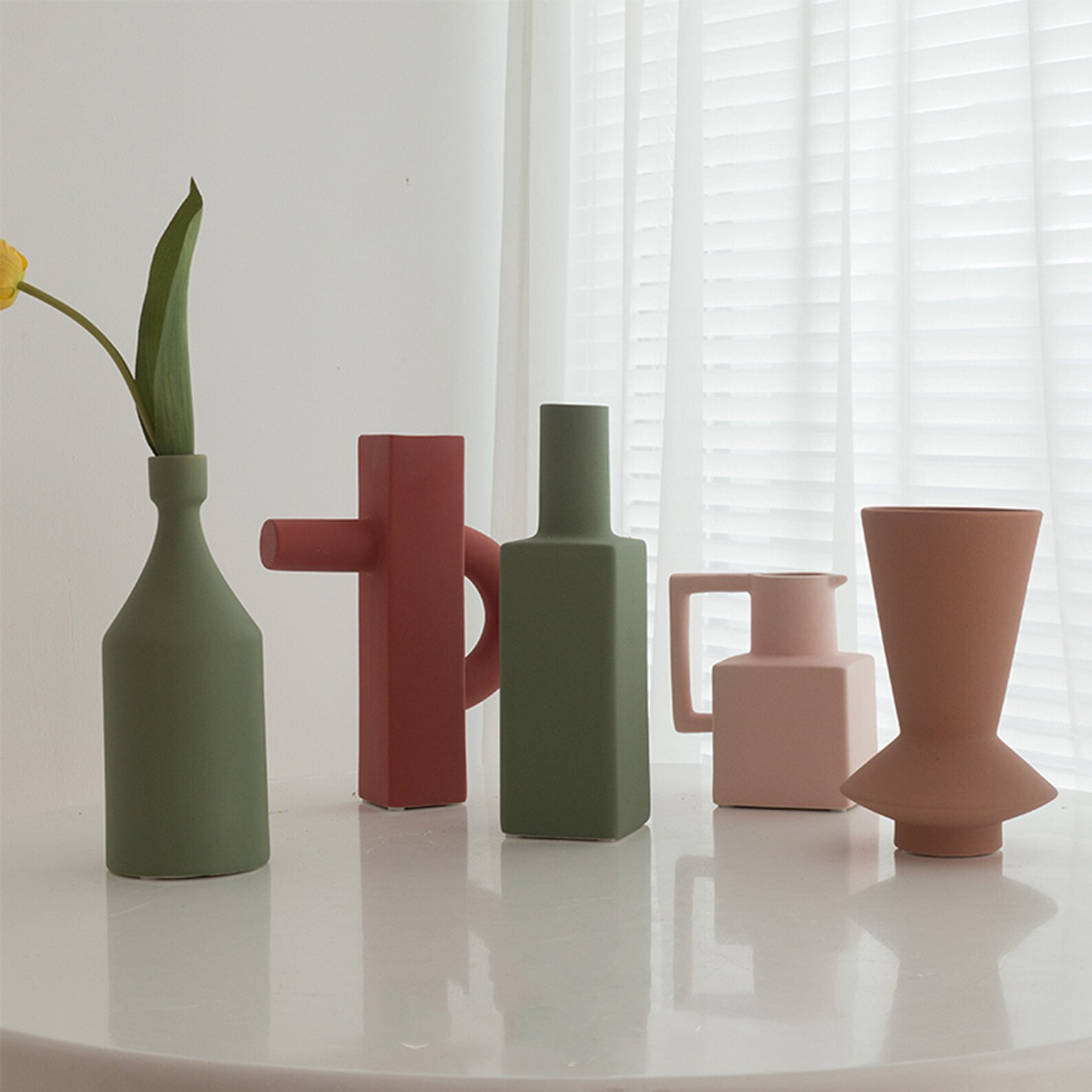 Irregular Vase Texture Vase Minimalist Vase Modern Ceramic | Etsy